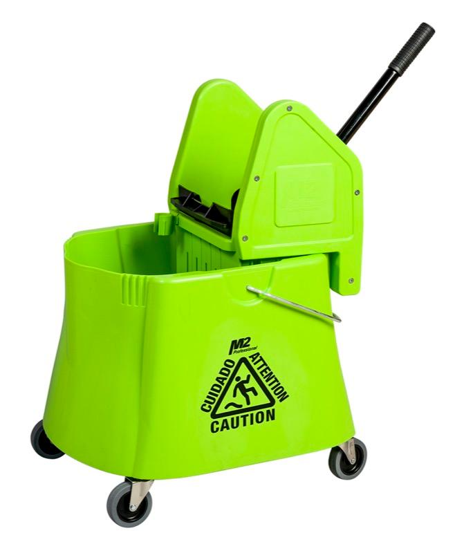 40 Qt. Elephant Foot Down Press Mop Wringer and Bucket Combo