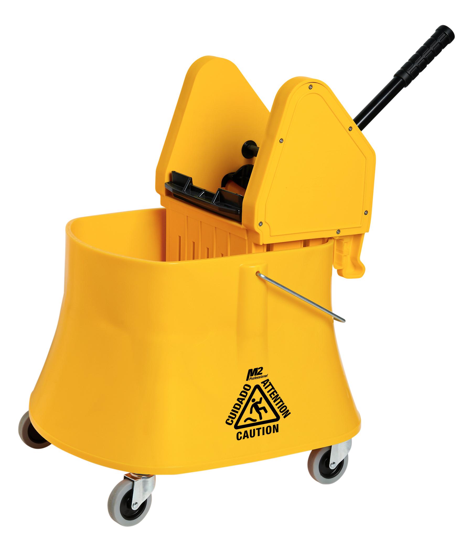 40 Qt. Champ Down Press Wringer and Mop Bucket Combo